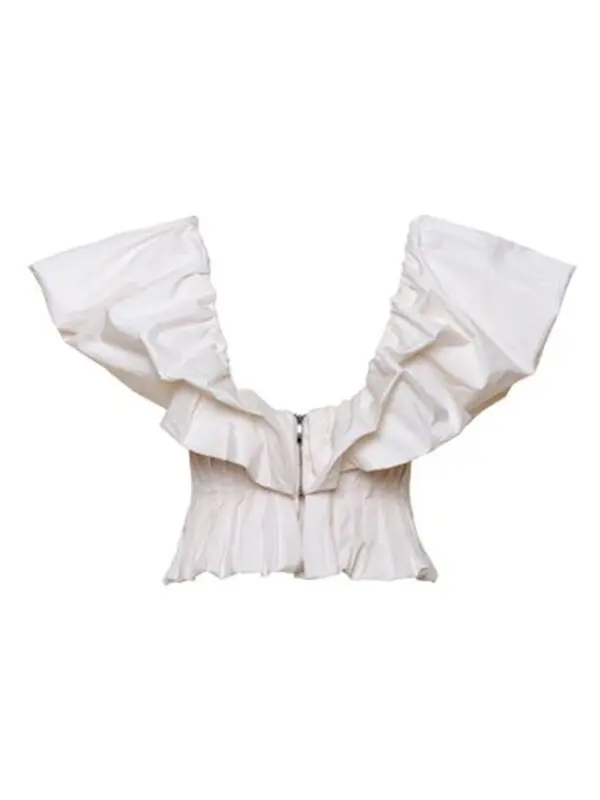Johanna Ortiz Intellectual Femme Cotton Poplin Top