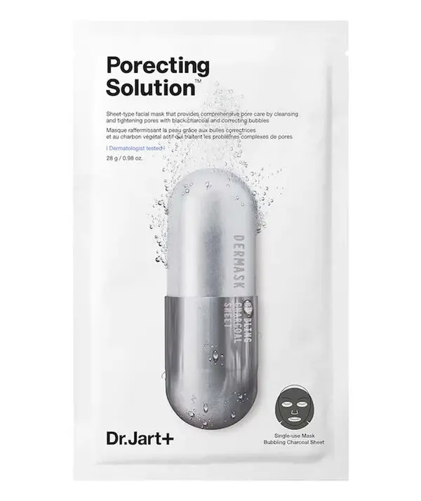 DR. JART+ Dermask Ultra Jet Porecting Solution Bubbling Charcoal Sheet Mask