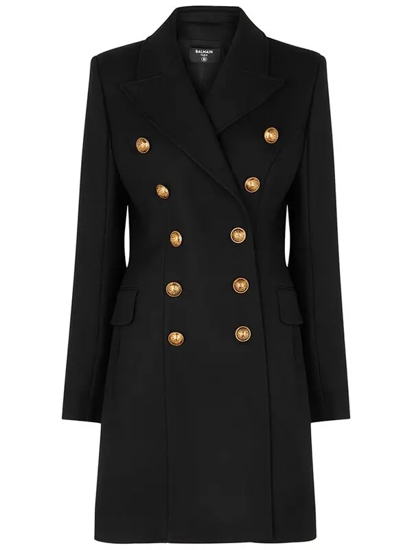 Balmain Double-breasted Coat