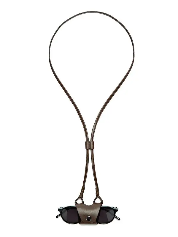 Massimo Dutti Leather Glasses Cord