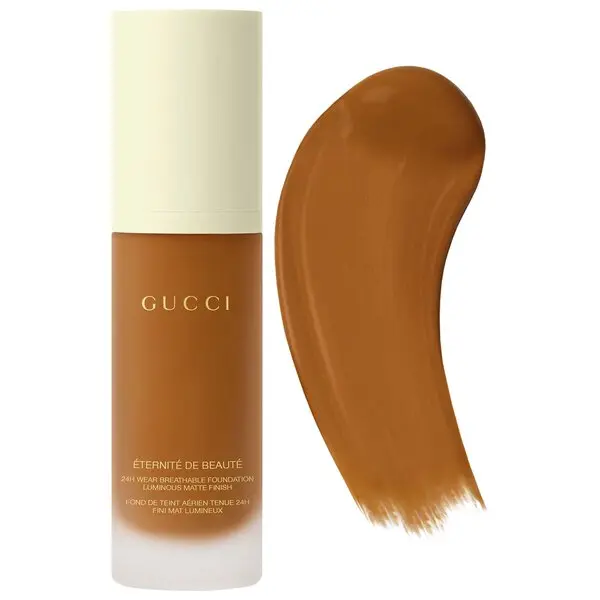 Gucci 24 Hour Full Coverage Luminous Matte Finish Foundation - 410n
