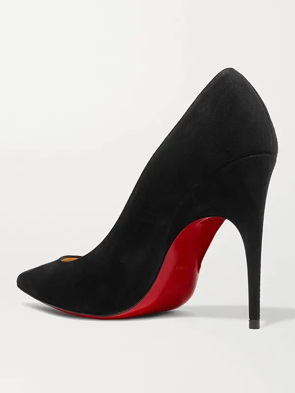 CHRISTIAN LOUBOUTIN Alminette 100 Suede Pumps