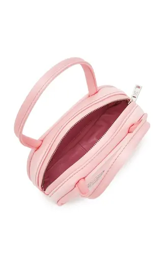 Amina Muaddi Super Amini Baddie Satin Top Handle Bag