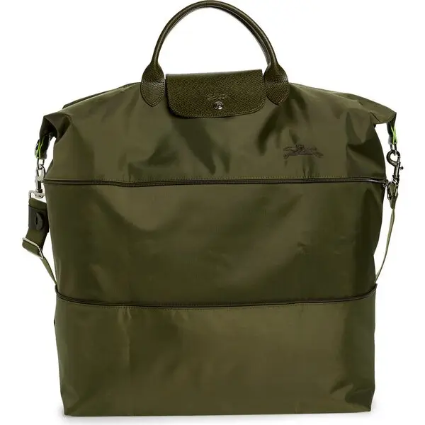 Longchamp The Pliage Expandable Travel Bag - Forest