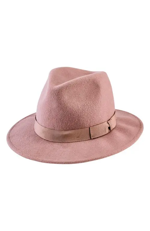 San Diego Hat Wool Fedora - Camel