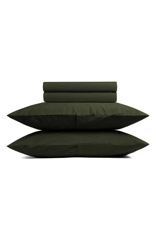 PARACHUTE Brushed Cotton Sheet Set - Evergreen