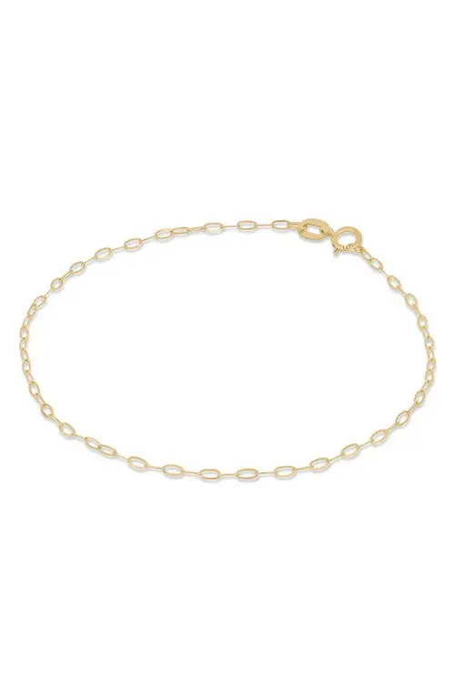 Bony Levy 14k Gold Oval Link Bracelet - 14ky
