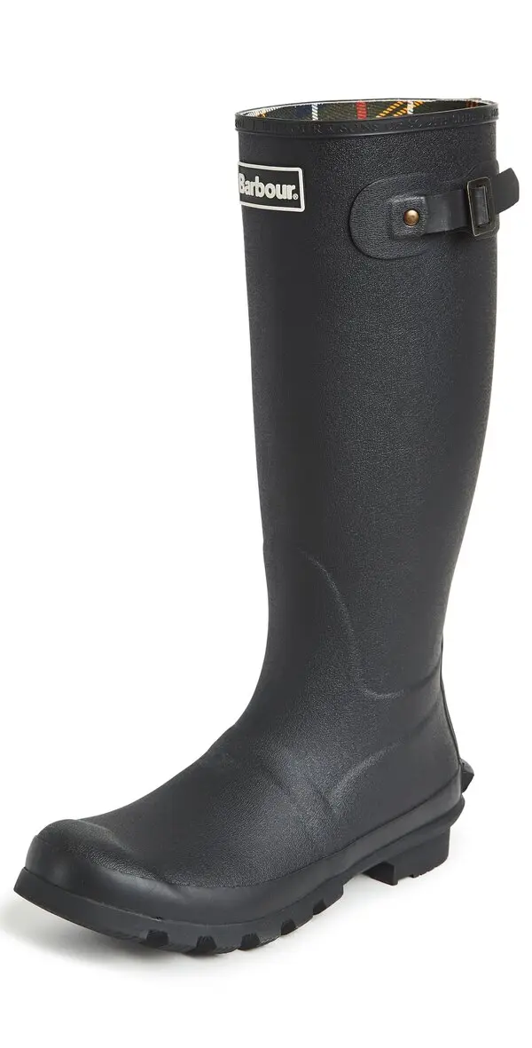 Barbour Bede Wellington Boots - Black