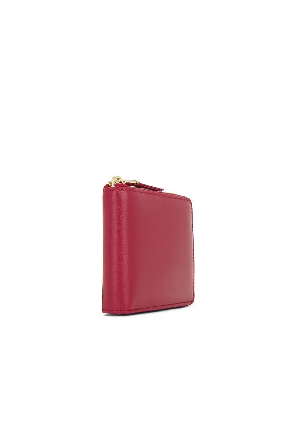 Comme Des Garçons Classic Leather Zip Wallet - Red