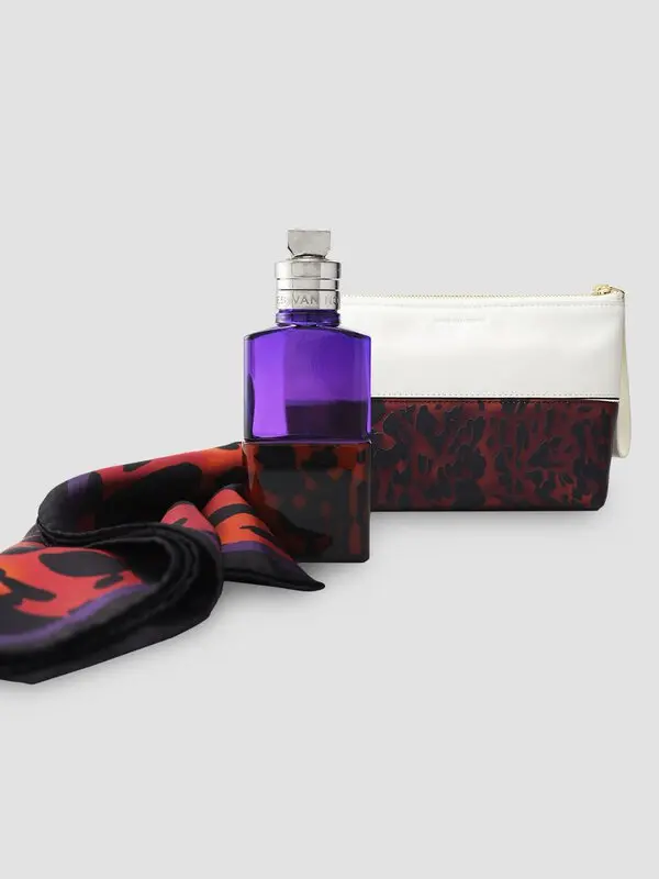 Dries Van Noten Foulard Fleur Du Mal Silk Scarf - Neutral