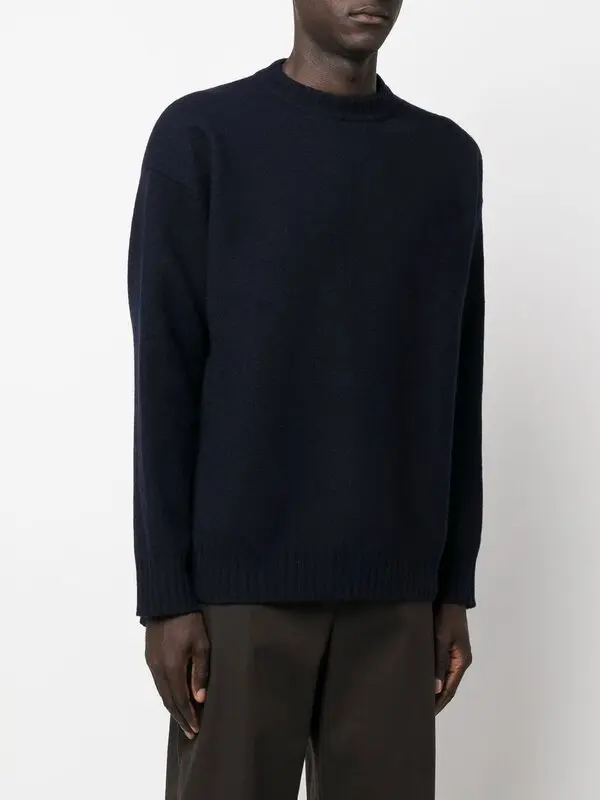 JIL SANDER Drop-shoulder Long-sleeve Jumper