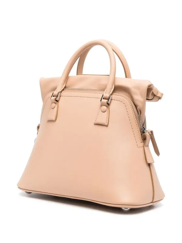 MAISON MARGIELA Mini 5ac Leather Tote - Pink