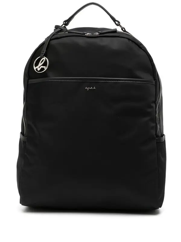 AGNÈS B. Logo-plaque Backpack