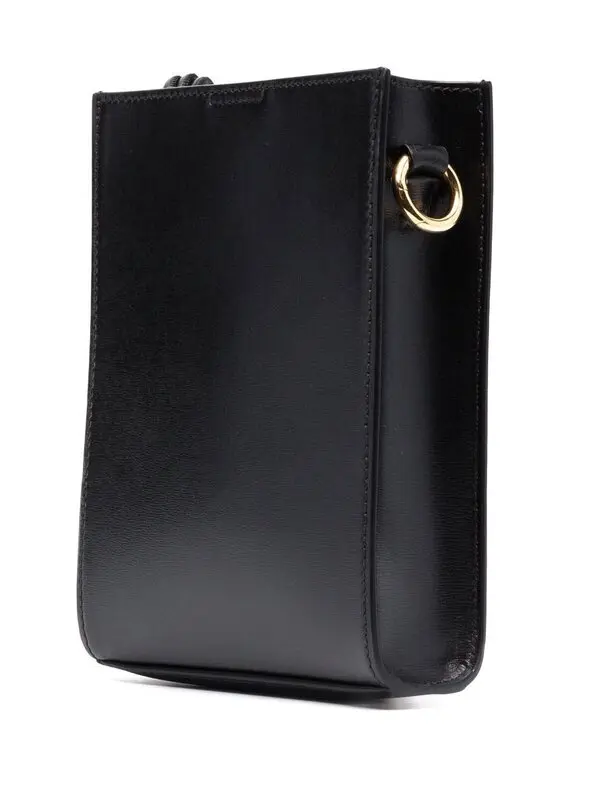 JIL SANDER Tangle Rings Crossbody Bag - Black