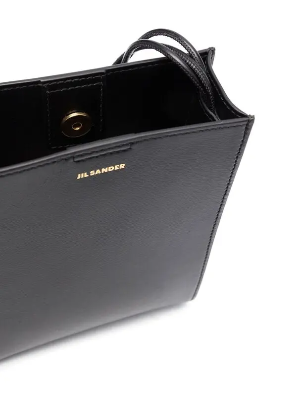 JIL SANDER Tangle Rings Crossbody Bag - Black