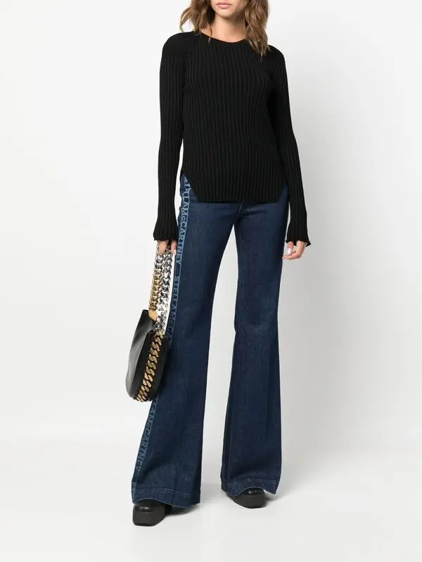 Stella McCartney Rib-knit Long-sleeve Top