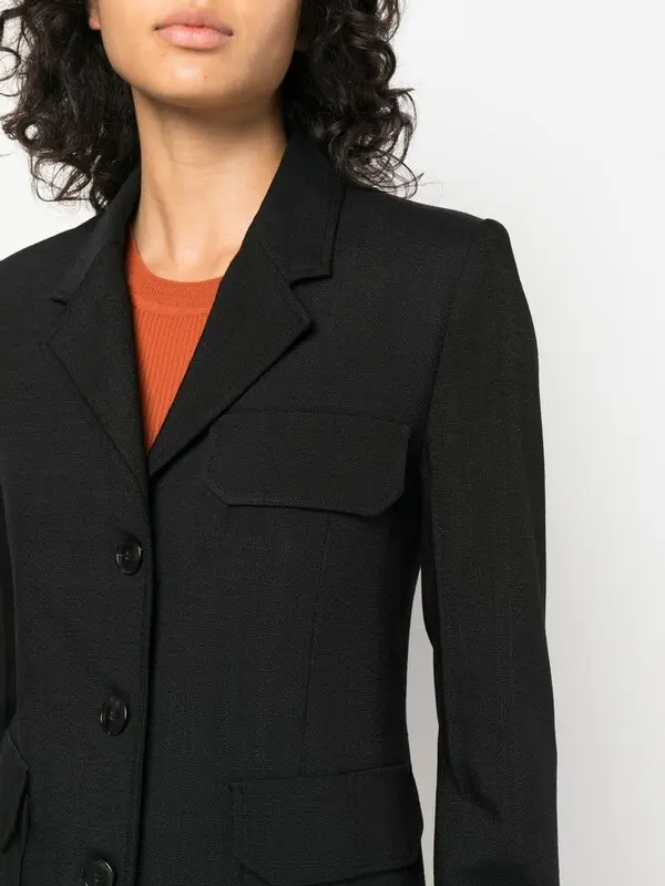 Victoria Beckham Single-breasted Tailored Blazer