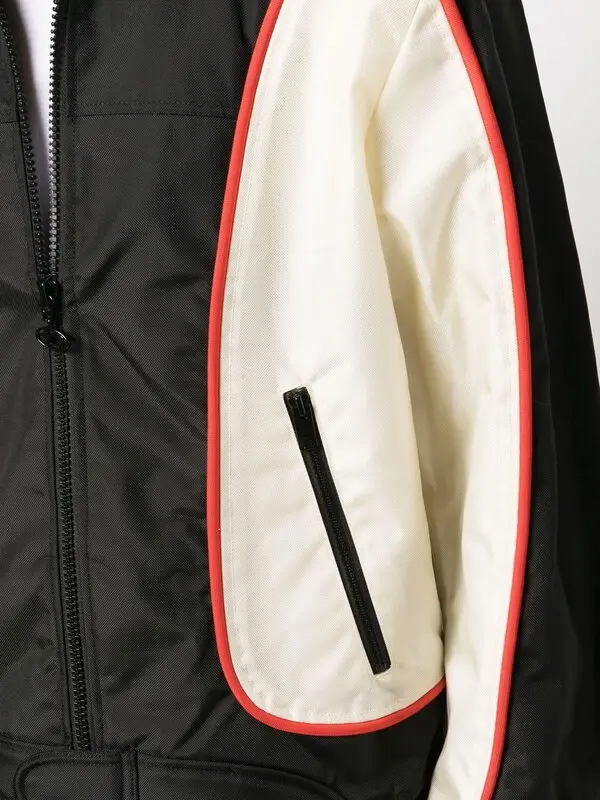 DIESEL® J-blink Color-block Biker Jacket - Black