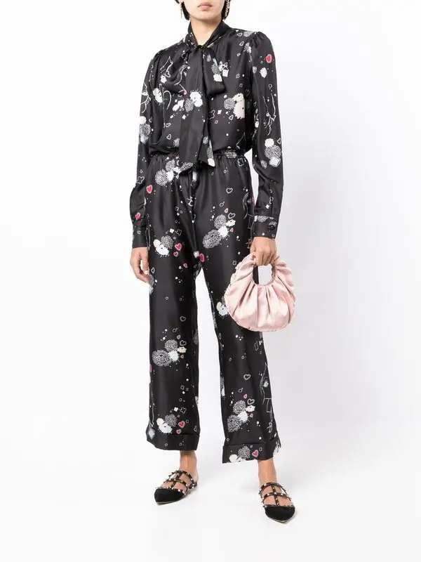 MACGRAW Illumination Bow-detail Shirt