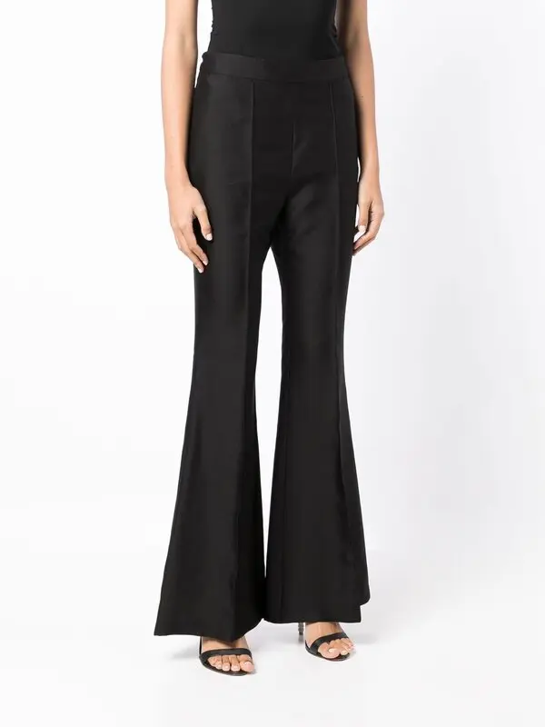 MACGRAW Circa 72 Wide-leg Trousers - Black