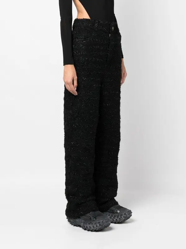 Balenciaga Tweed Straight-leg Trousers