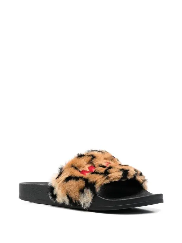 Marni Embroidered Logo Pool Slides