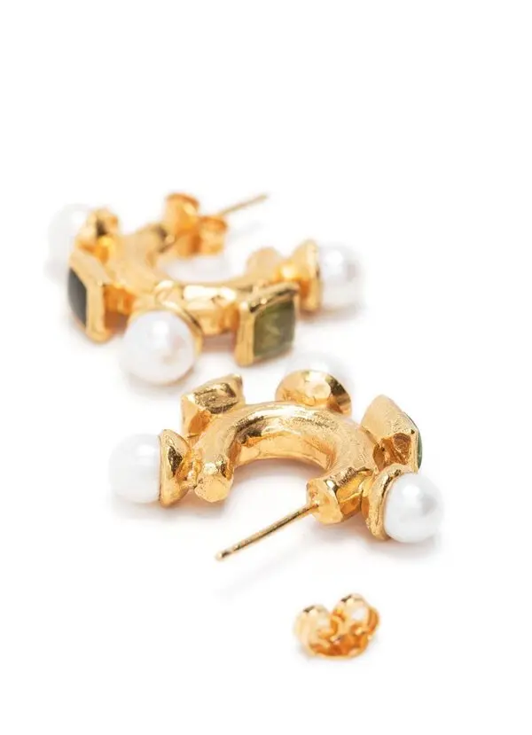 ALIGHIERI The Traveller's Path Hoop Earrings - Gold