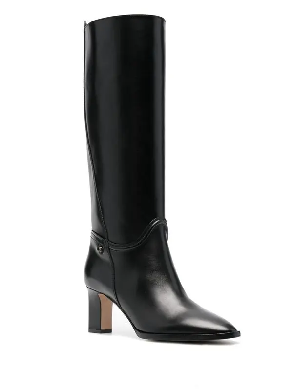 FERRAGAMO Torris Knee-length Boots - Black