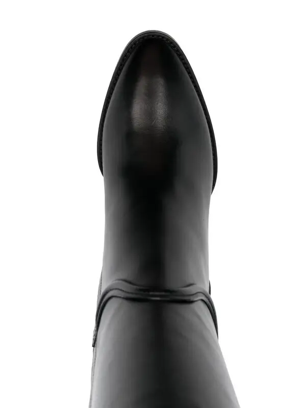 FERRAGAMO Torris Knee-length Boots - Black