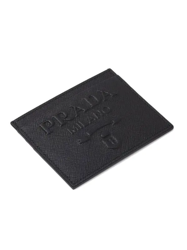 Prada Embossed-logo Cardholder