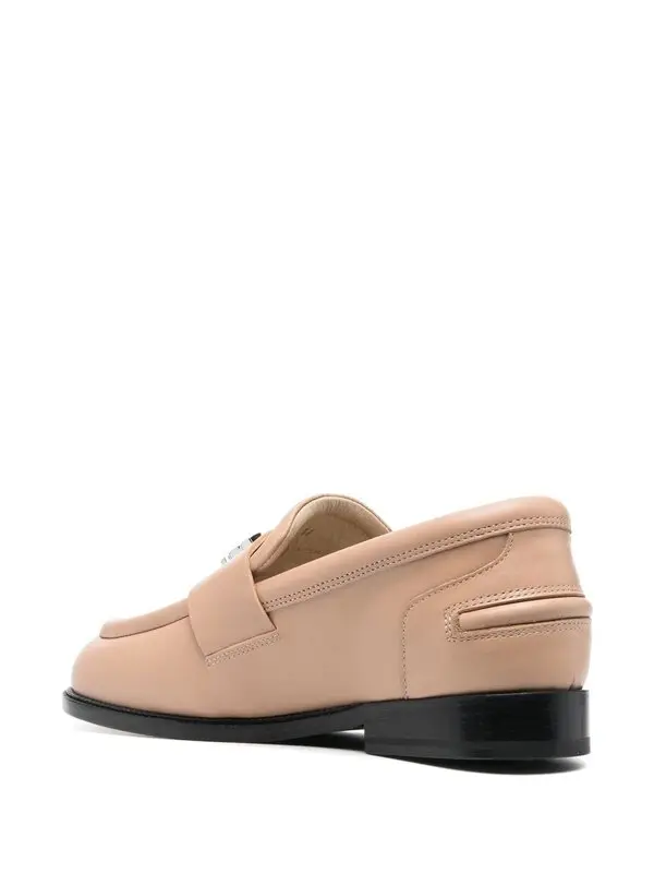 LANVIN Logo-plaque Loafers