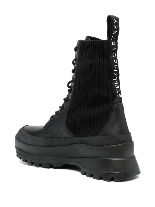 Stella McCartney Trace Lace-up Combat Boots