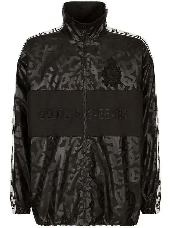 Dolce & Gabbana Dg-print Track Jacket