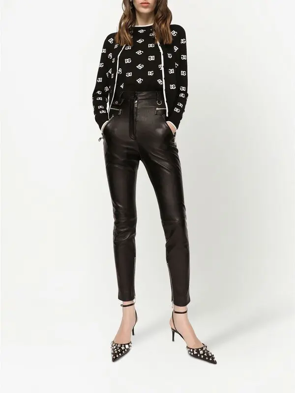 Dolce & Gabbana Zip-detail Trousers