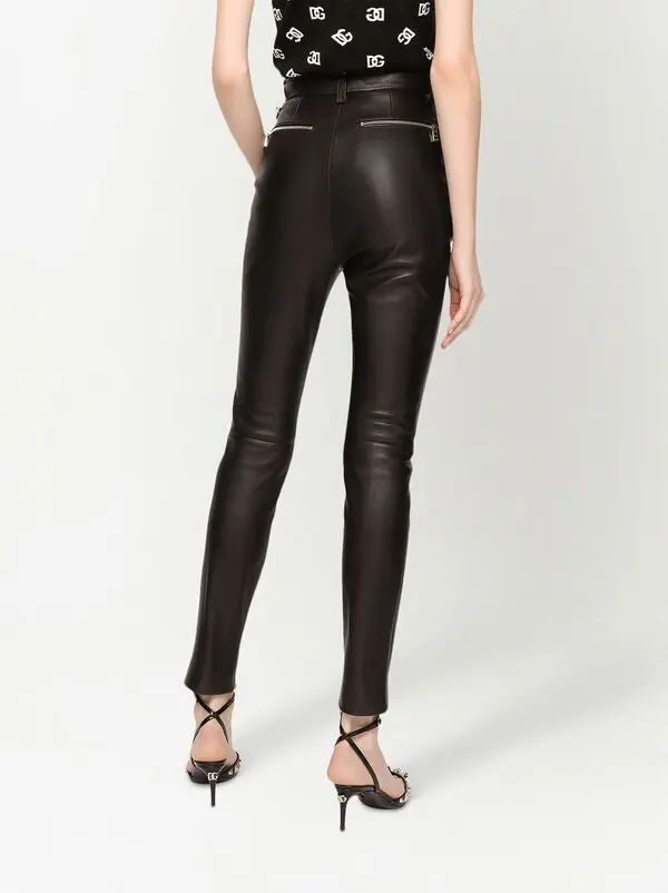 Dolce & Gabbana Zip-detail Trousers