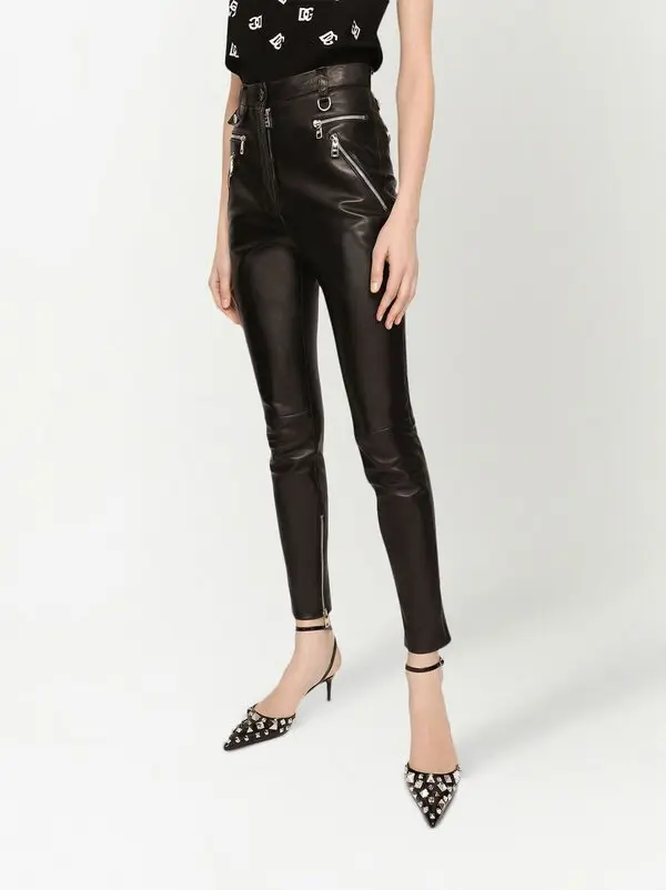 Dolce & Gabbana Zip-detail Trousers