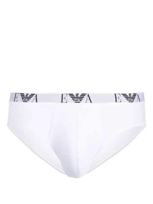 Emporio Armani Logo-band Set Of Three Briefs