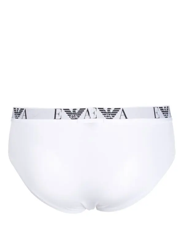 Emporio Armani Logo-band Set Of Three Briefs