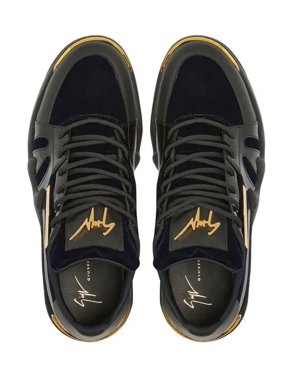 GIUSEPPE ZANOTTI Talon Low-top Sneakers - Black