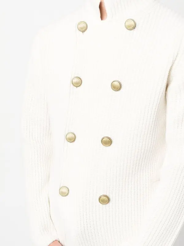 Brunello Cucinelli Double-breasted Knitted Cardigan