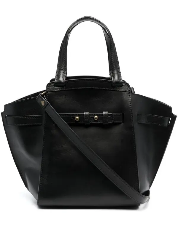 Officine Creative Zipped Top-handle Tote - Black