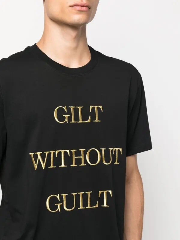 Moschino Slogan-print Short-sleeve T-shirt