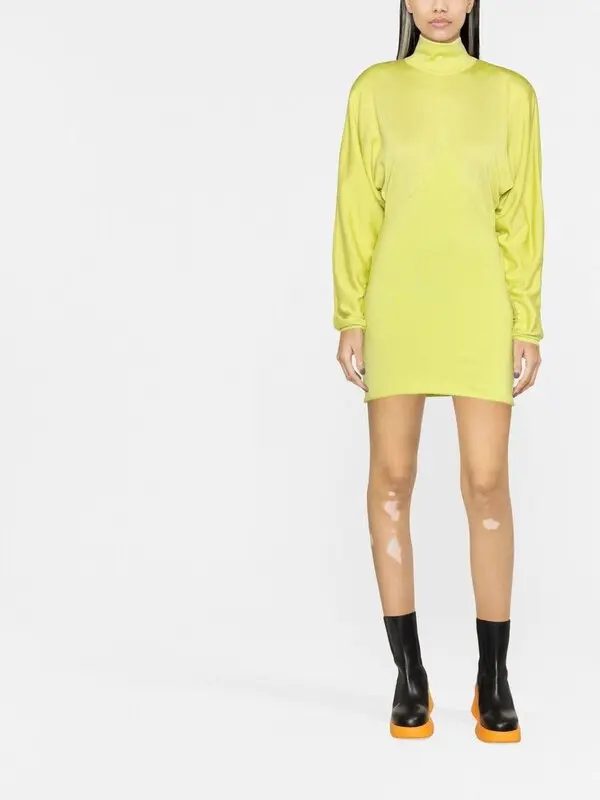 Philosophy Di Lorenzo Serafini Draped-sleeve Knitted Dress