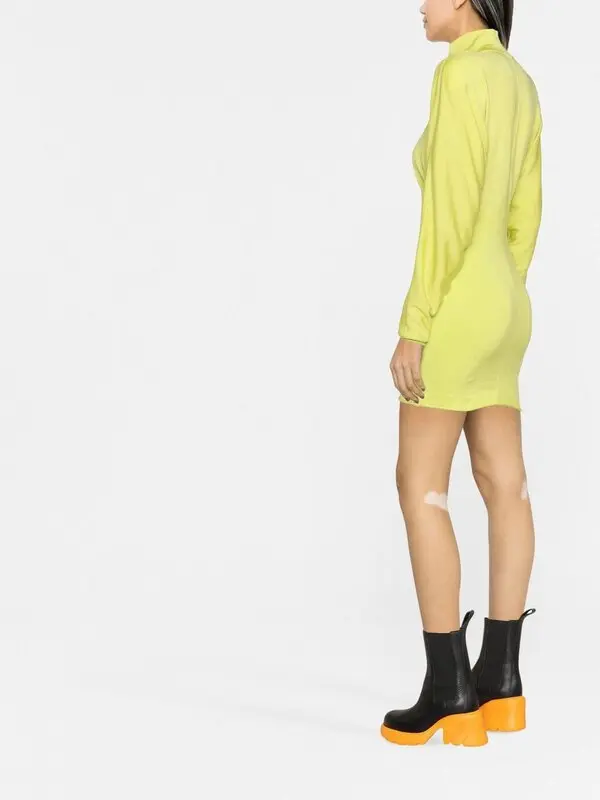 Philosophy Di Lorenzo Serafini Draped-sleeve Knitted Dress