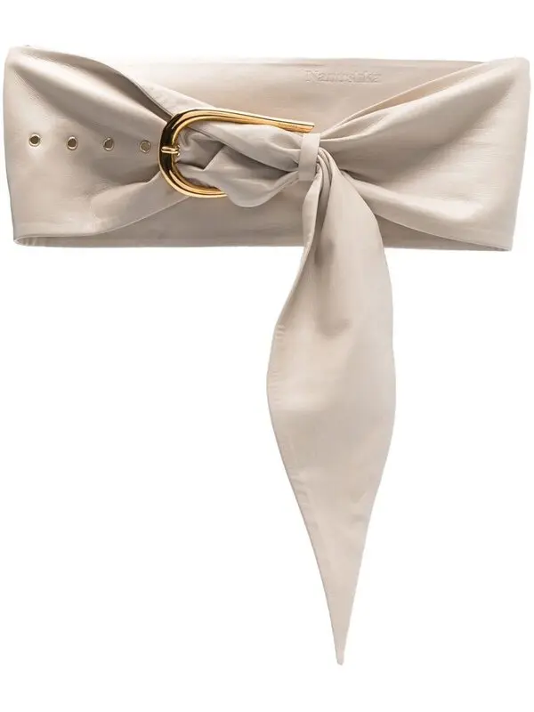 Nanushka Dae Drape-detail Belt