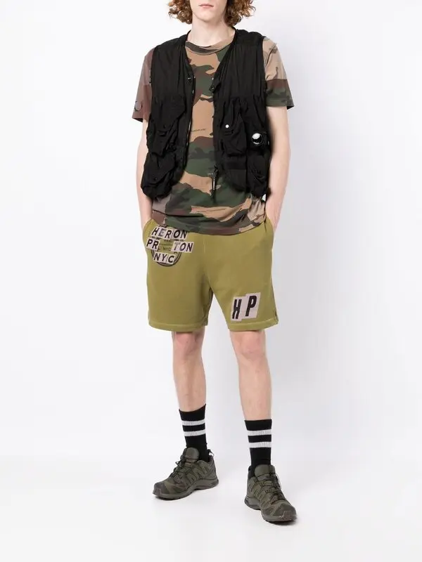 Heron Preston Logo-print Track Shorts