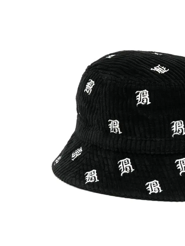 R13 Embroidered Logo Bucket Hat