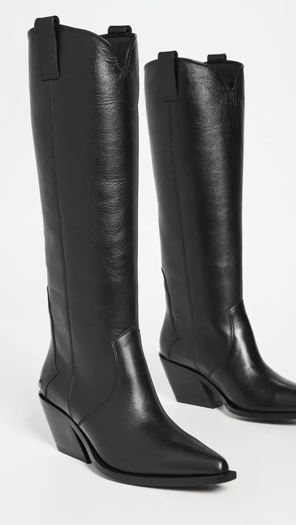 ANINE BING Tall Tania Boots - Black