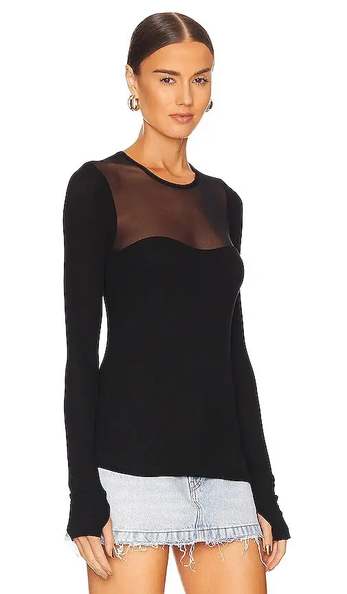 Michael Lauren Oslo Mesh Top