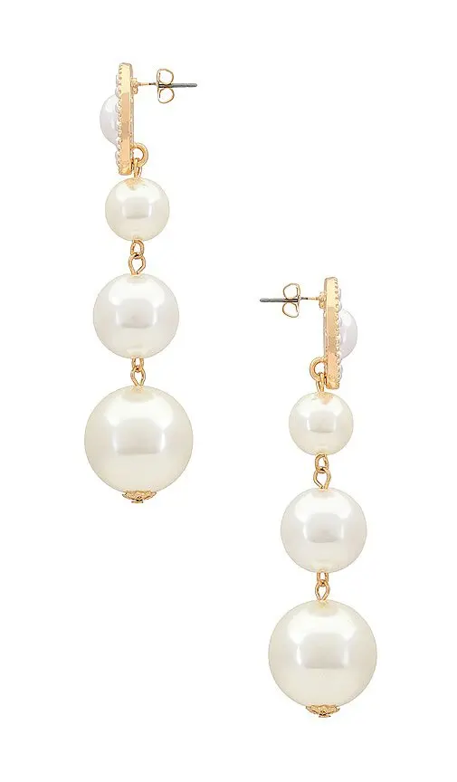 Ettika Graduating Dangle Earrings